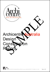 Residential Design Consultation – Archicentre Australia
