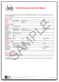 Home Access & Services - Archicentre Australia